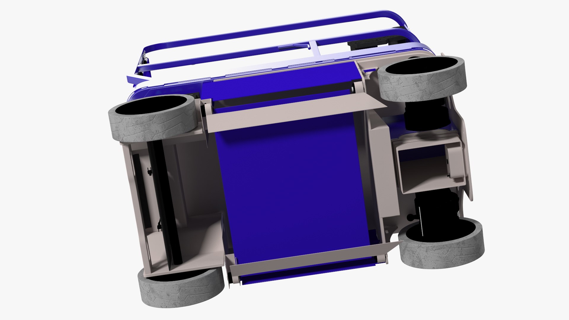 Vertical Mast Lift Folded New 3D Model - TurboSquid 1870678