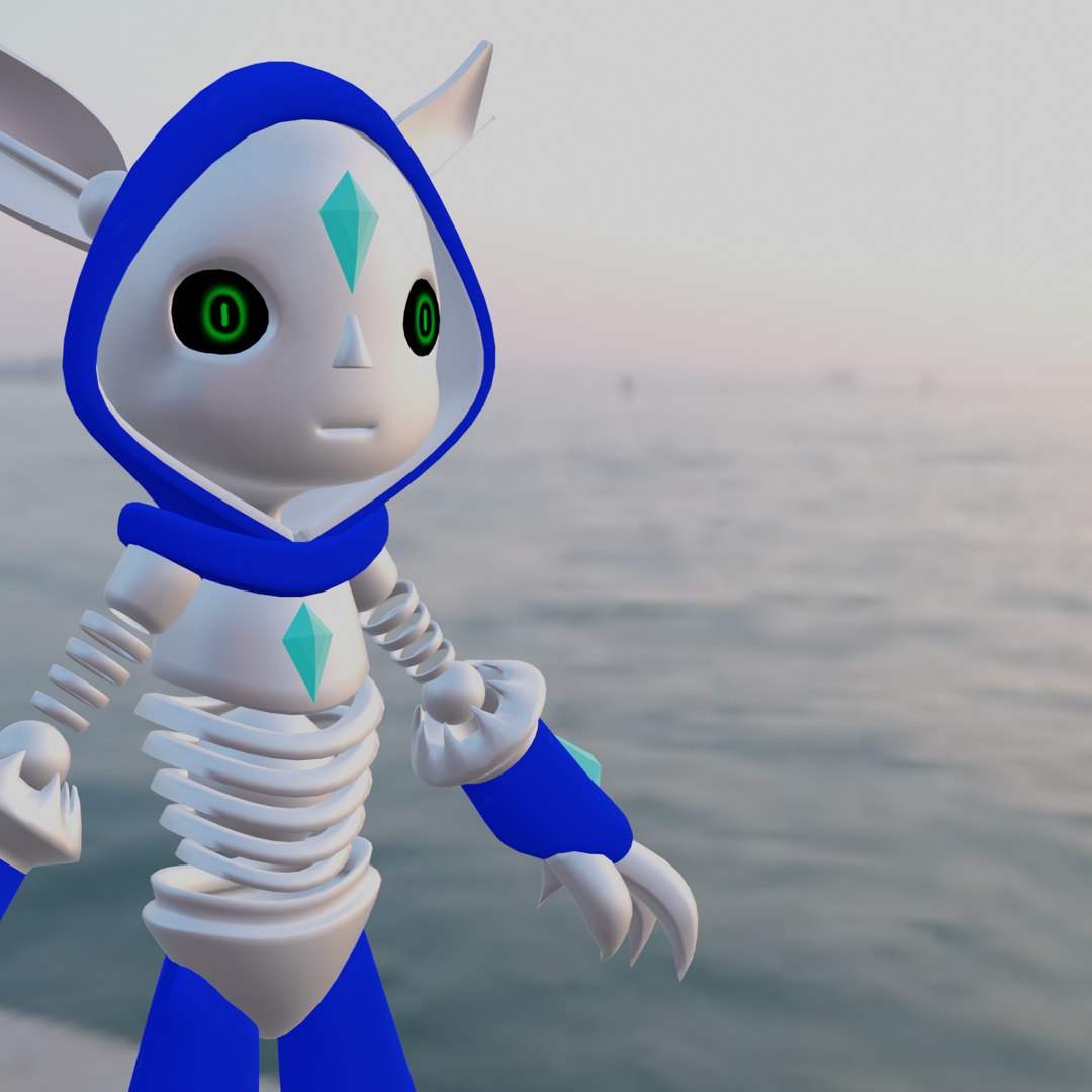 3D Model Sci-Fi Robot Kroll - TurboSquid 1944638