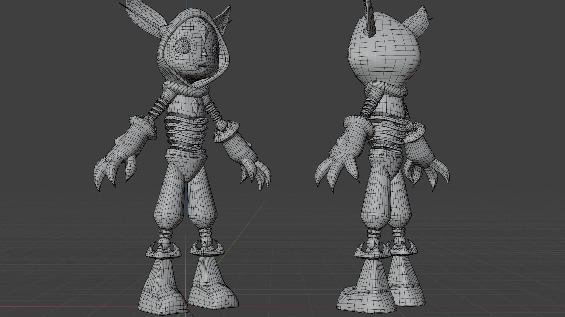 3D Model Sci-Fi Robot Kroll - TurboSquid 1944638