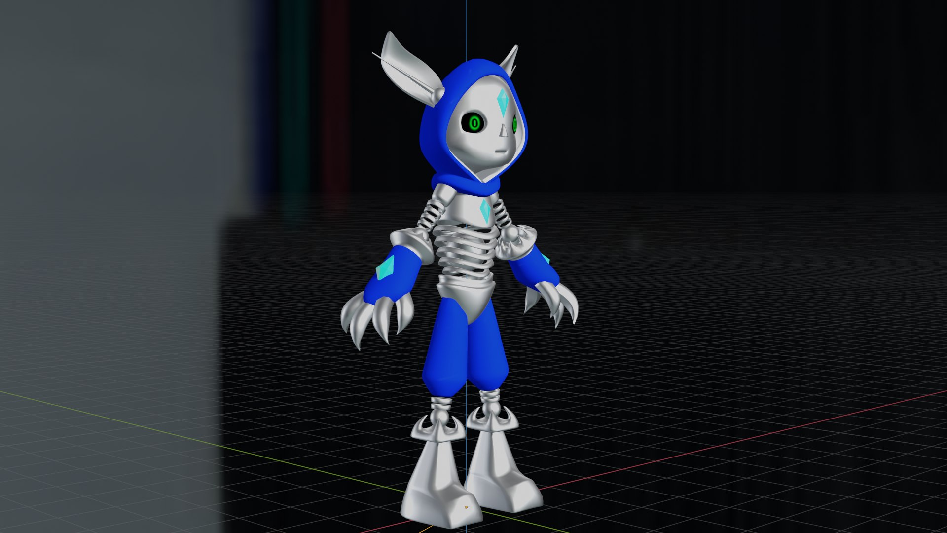 3D Model Sci-Fi Robot Kroll - TurboSquid 1944638