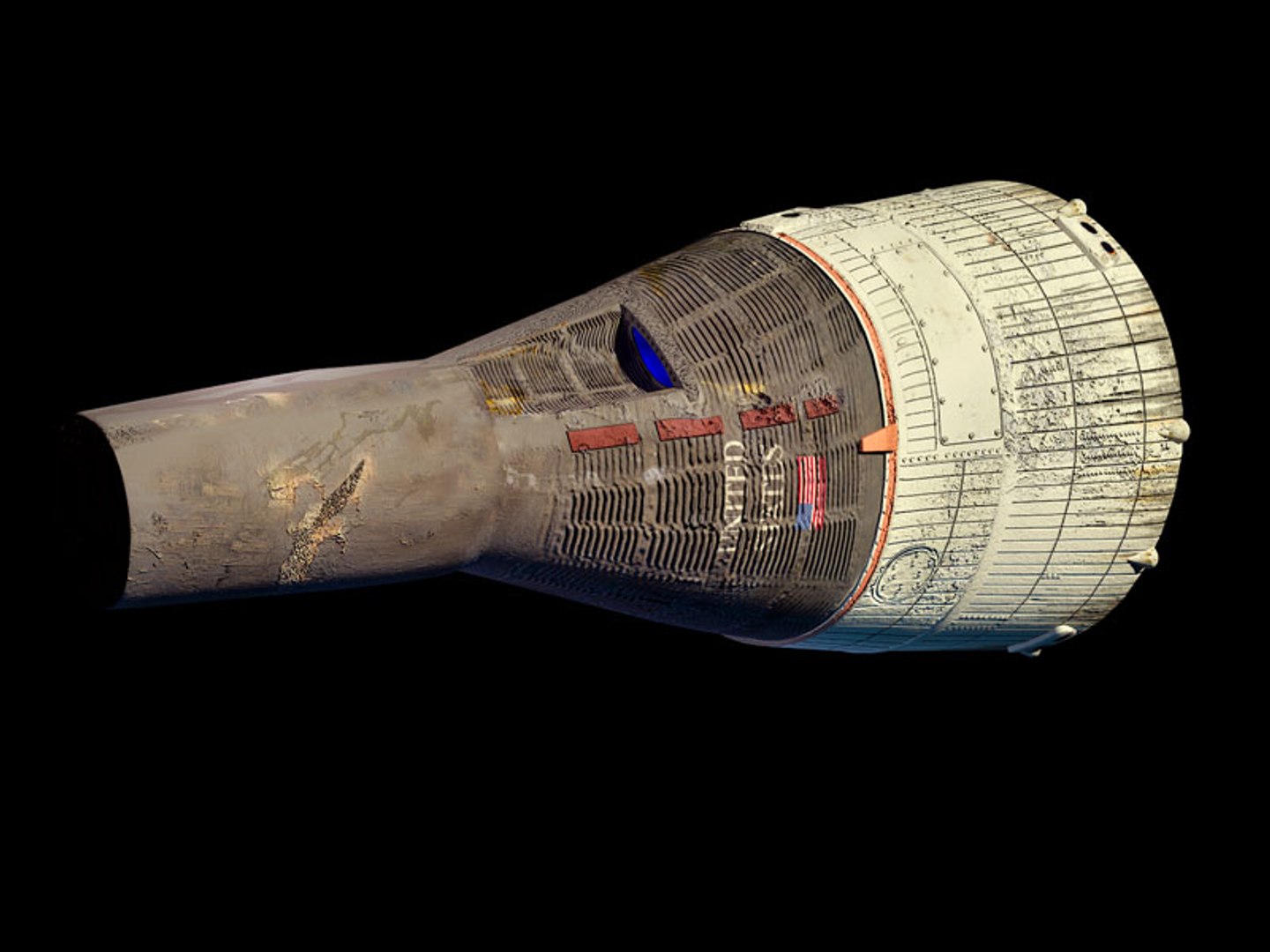 Gemini Space Capsule 3d Max