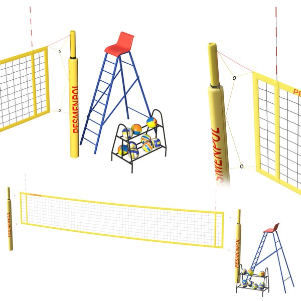 Volleyball Net 3D Models for Download | TurboSquid