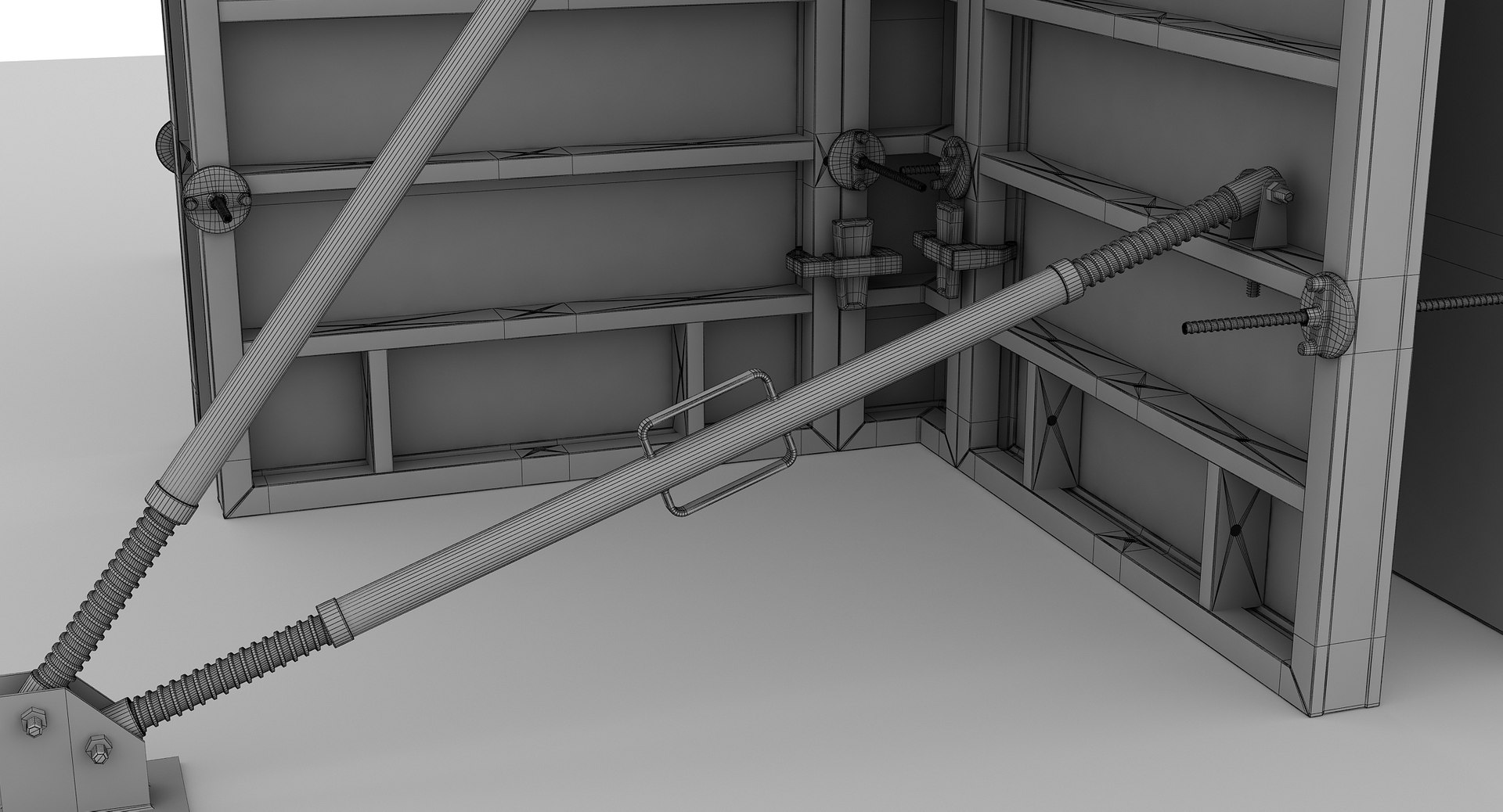 Formwork Corner 3D - TurboSquid 1211746