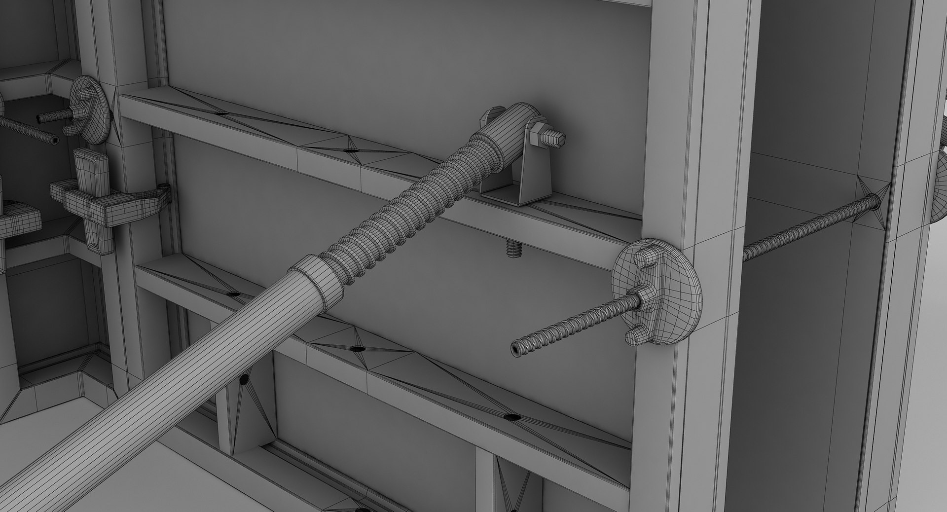 Formwork Corner 3D - TurboSquid 1211746