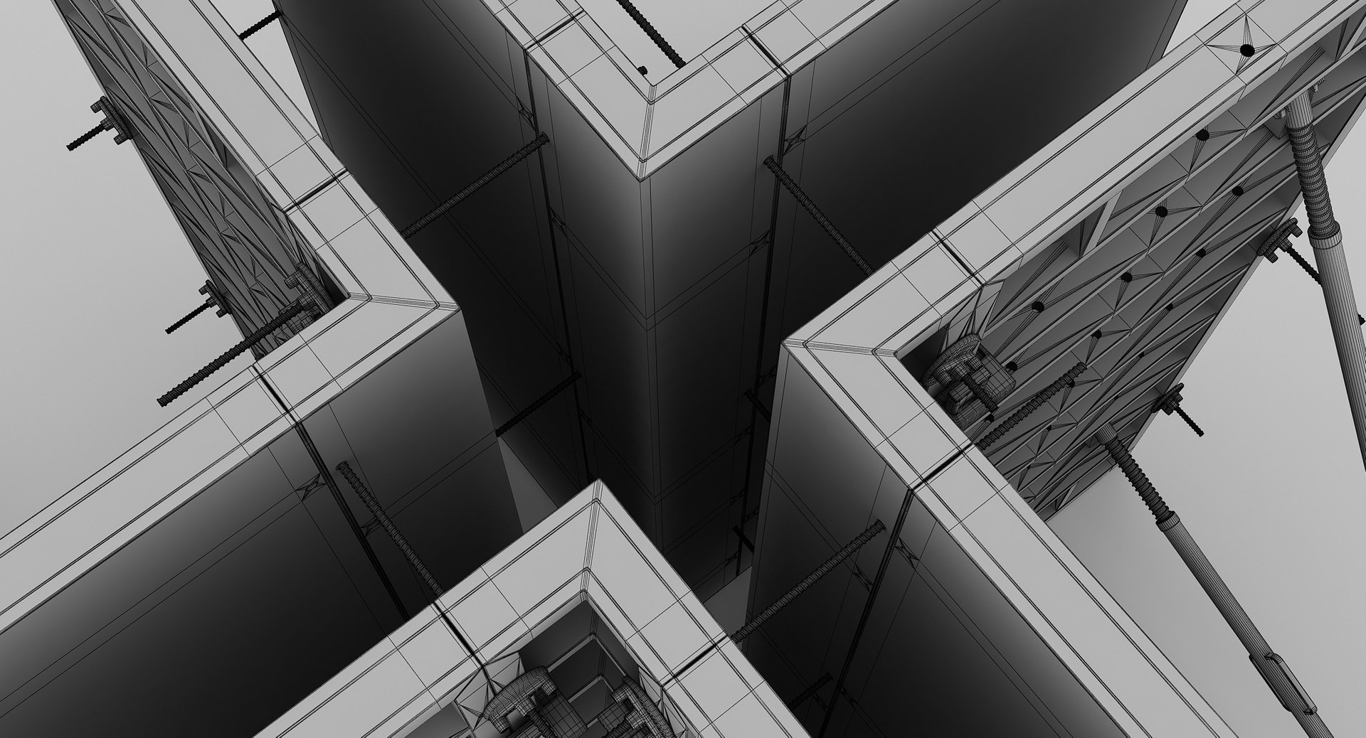 Formwork Corner 3D - TurboSquid 1211746