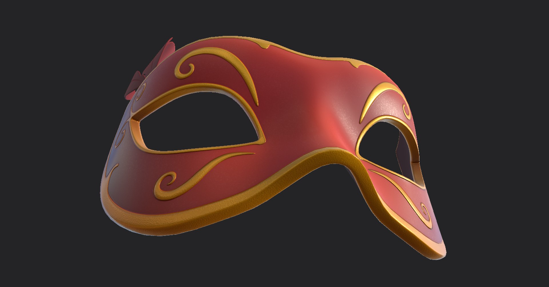 Carnival Mask 3D Model - TurboSquid 1419275