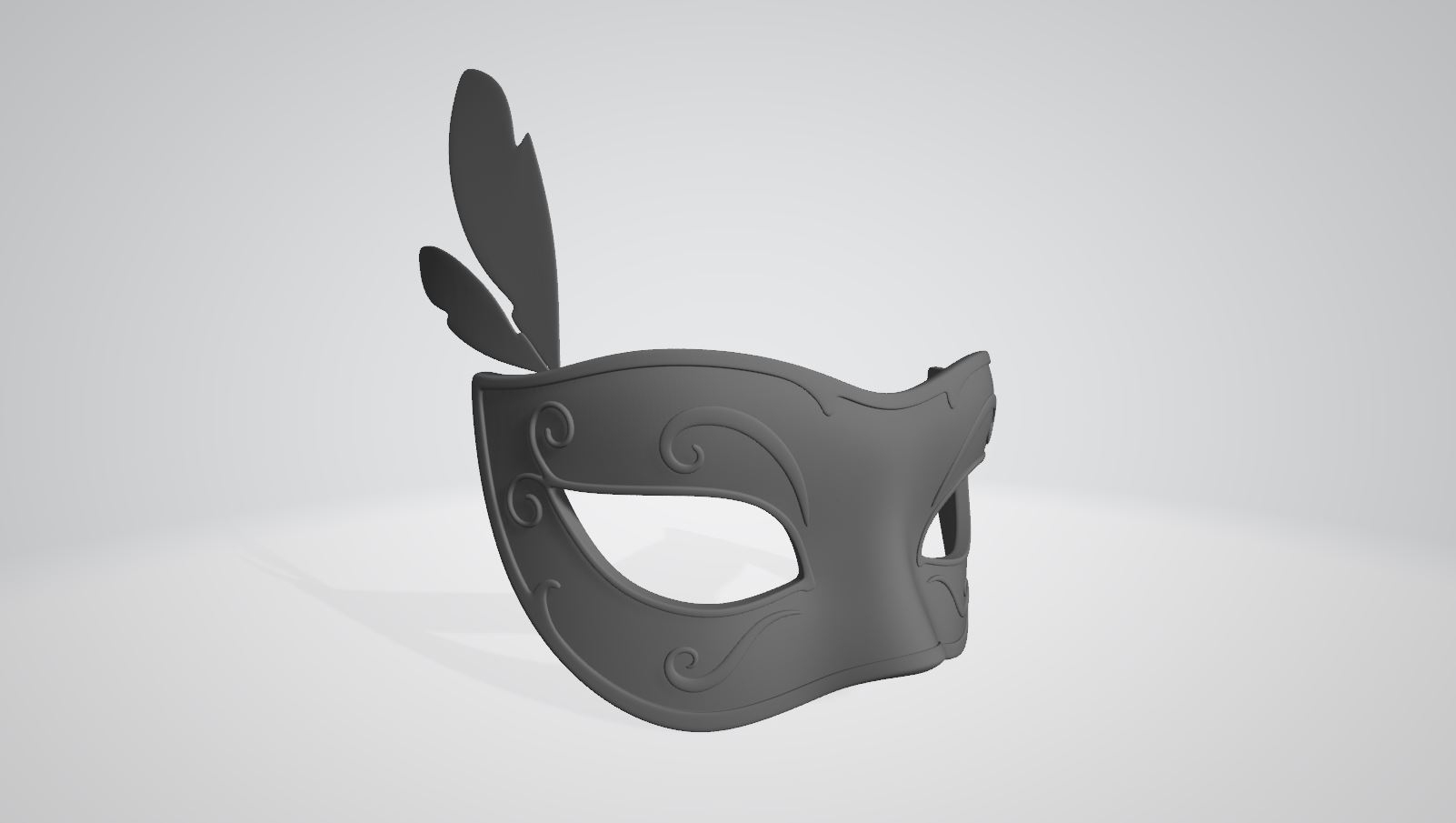 Carnival mask 3D model - TurboSquid 1419275