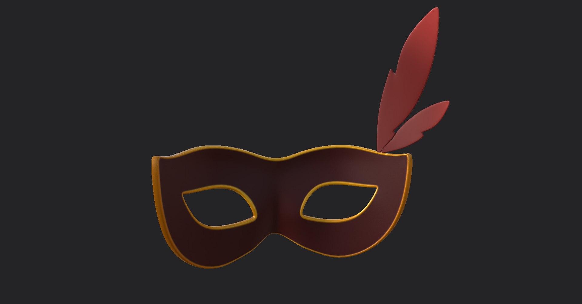 Carnival Mask 3D Model - TurboSquid 1419275