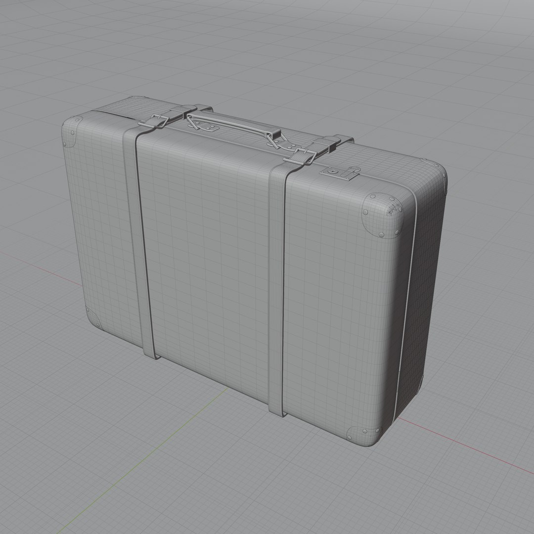 3D Suitcase Vintage - TurboSquid 2258913