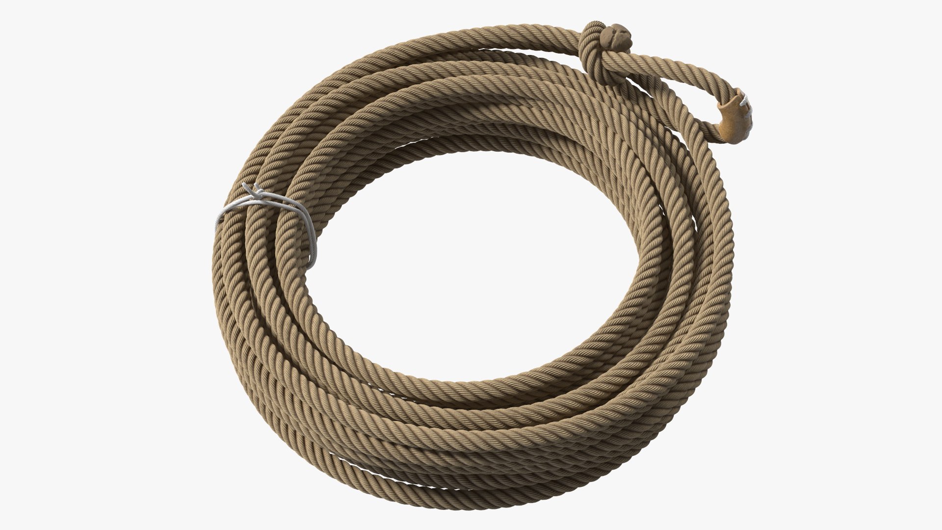 3D Rodeo Lasso Rope Folded - TurboSquid 2160940