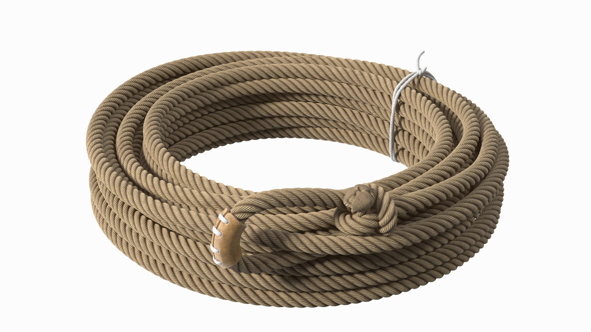 3D Rodeo Lasso Rope Folded - TurboSquid 2160940