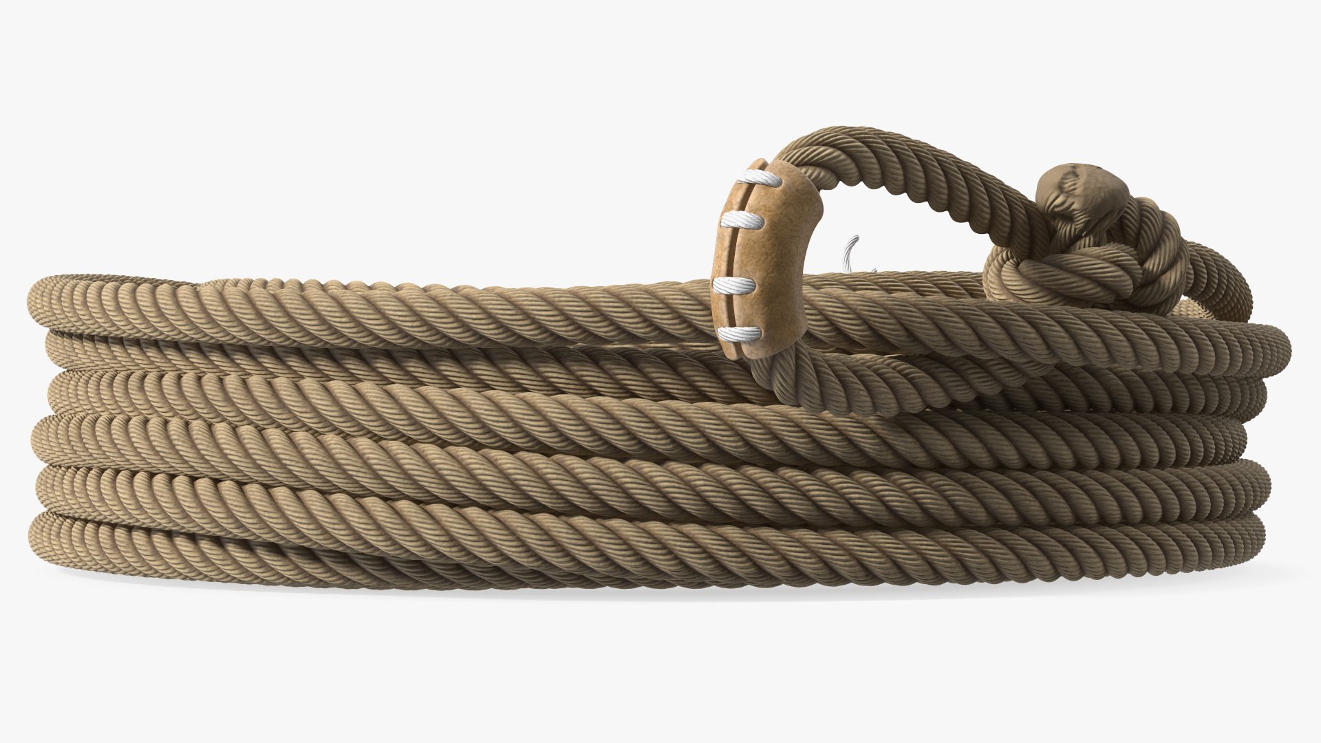 3D Rodeo Lasso Rope Folded - TurboSquid 2160940