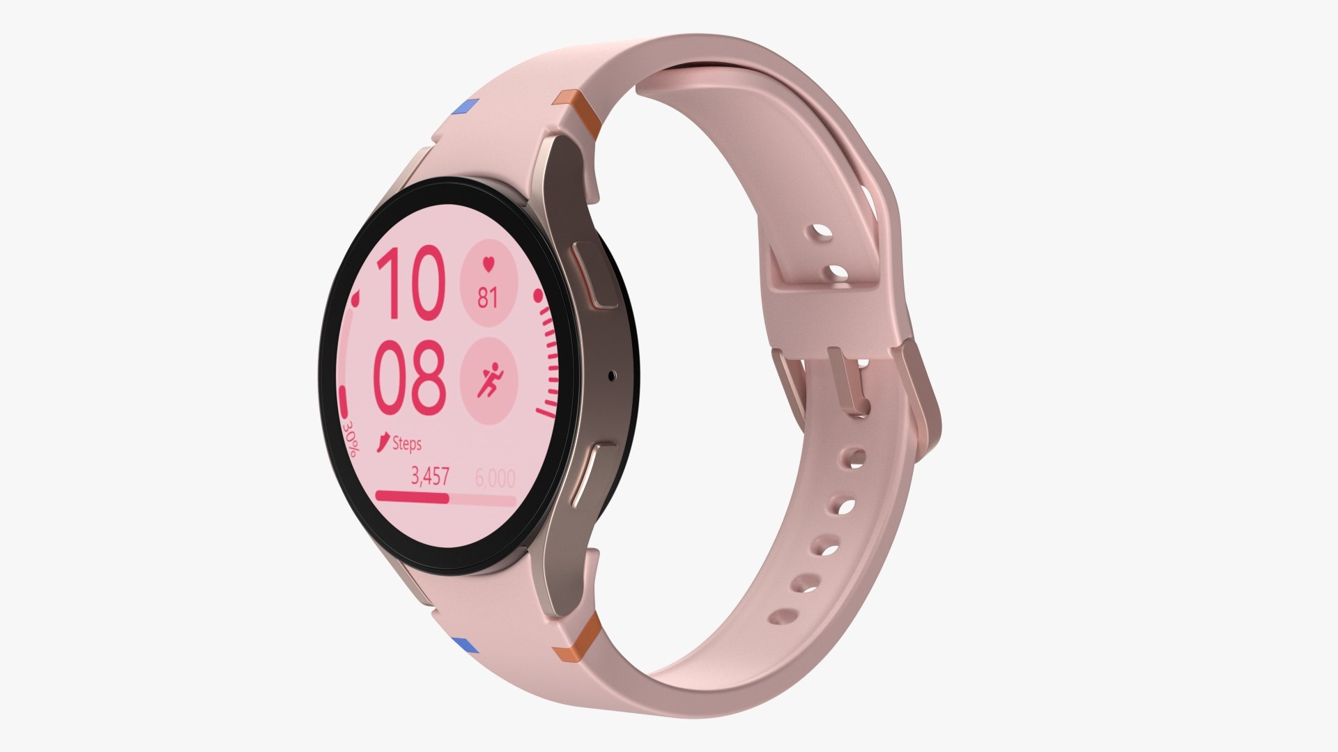 Samsung Galaxy Watch FE Pink 3D Model - TurboSquid 2240544