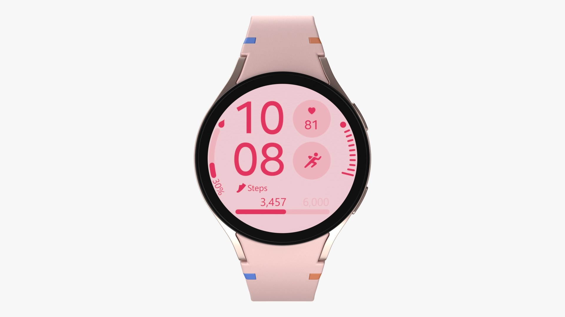 Samsung Galaxy Watch FE Pink 3D Model - TurboSquid 2240544