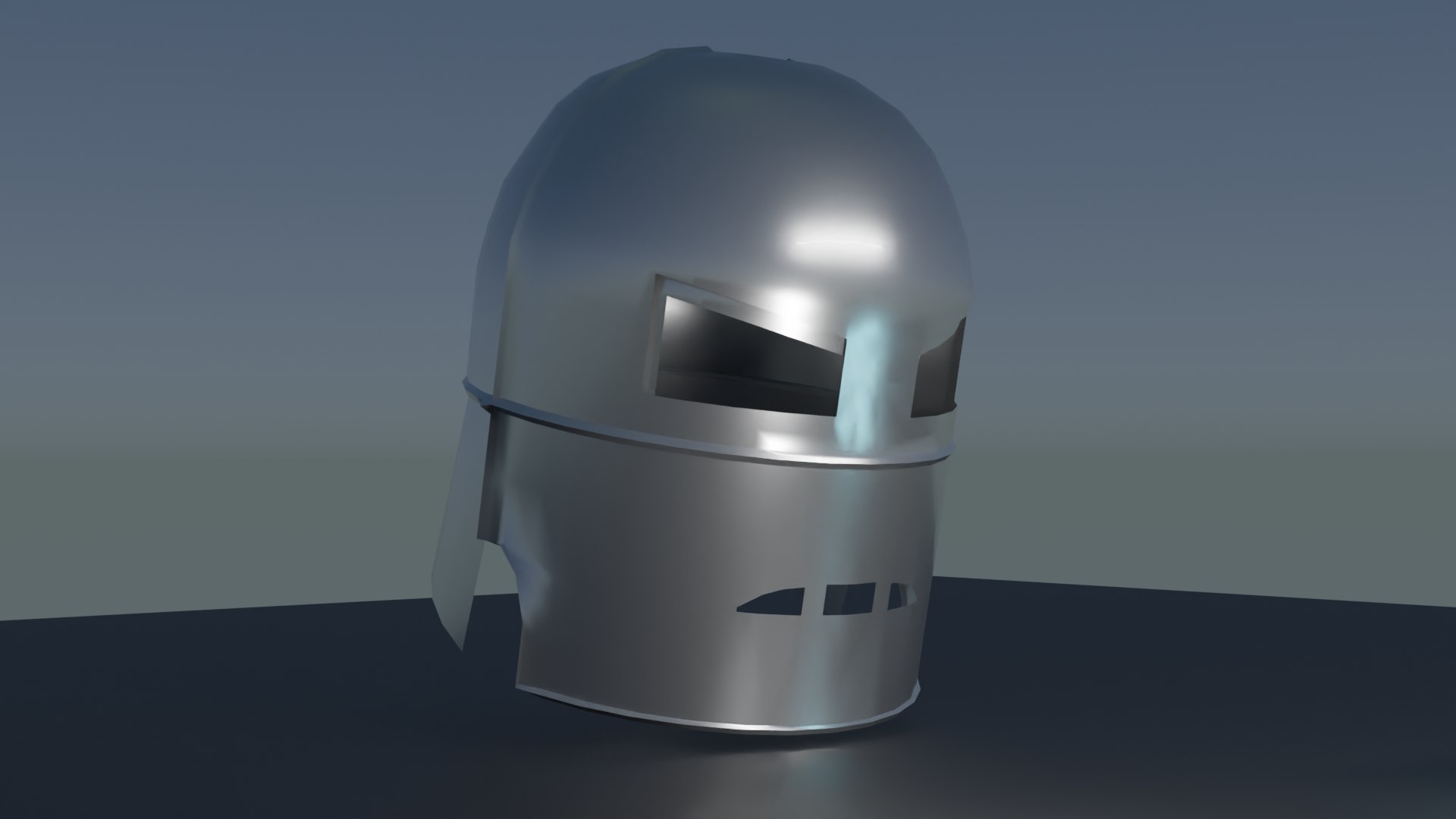 Arc Reactor Mark 1 Helmet Iron Man Model - TurboSquid 2358106