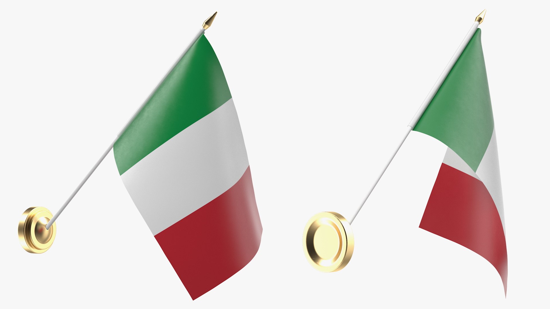3D model wall flag italy - TurboSquid 1475499