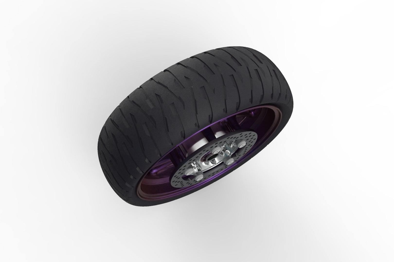 3D Model Motorcycle Wheels - TurboSquid 1557862