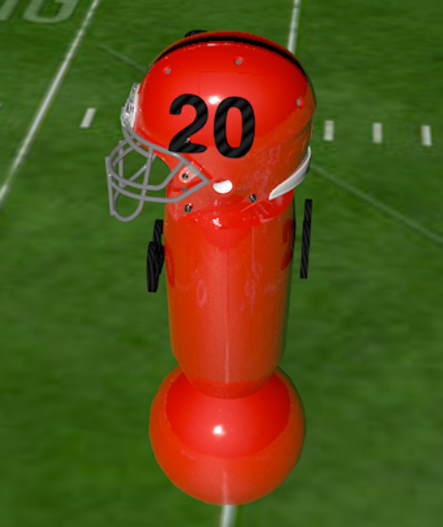 Football Dummy 3d Model