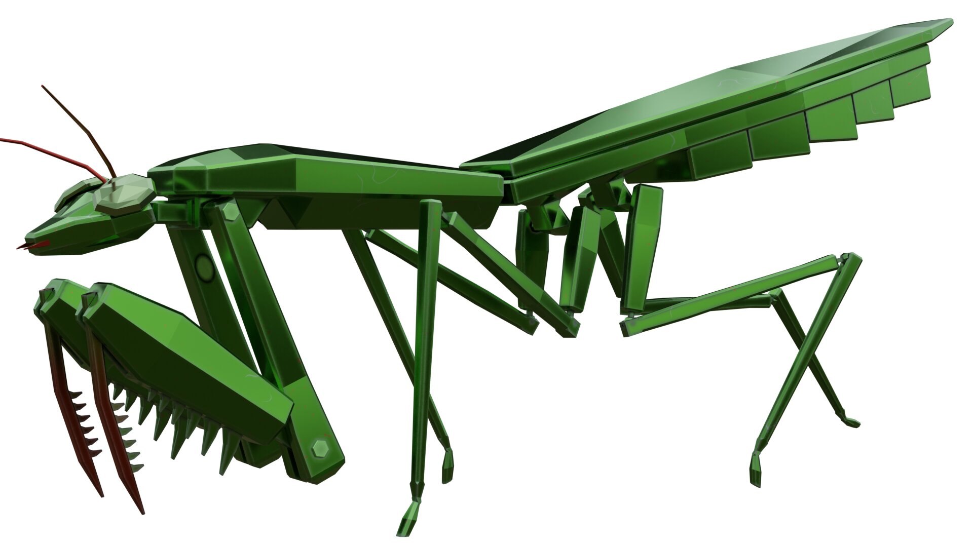3D Model Praying Mantis - TurboSquid 1711398
