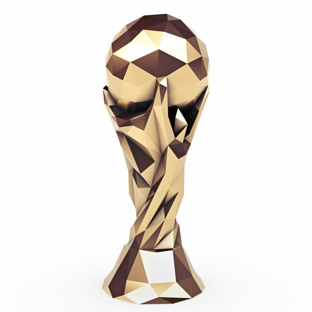 3D Football Cup - TurboSquid 1296568