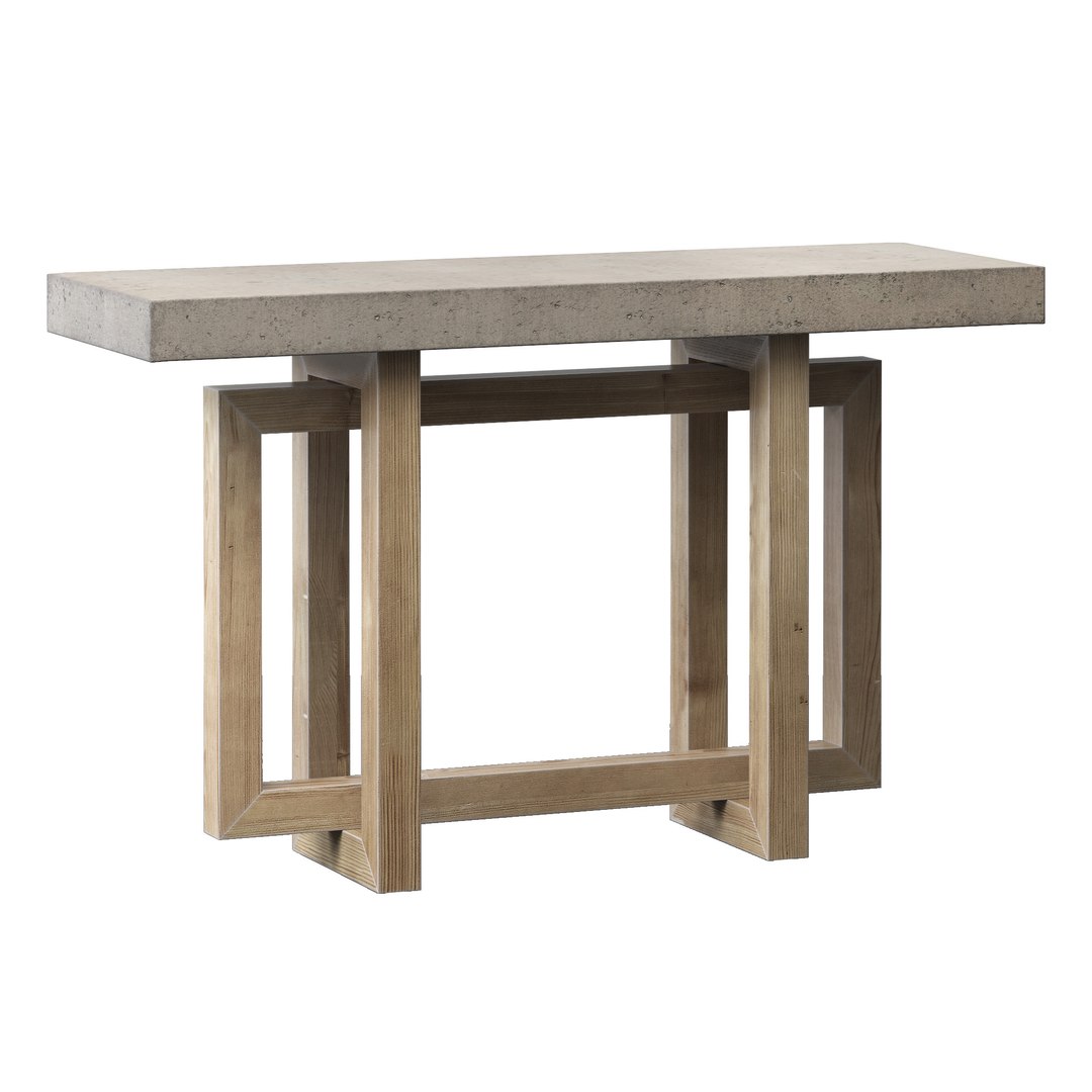 Heston Console Table 3D model - TurboSquid 2021168