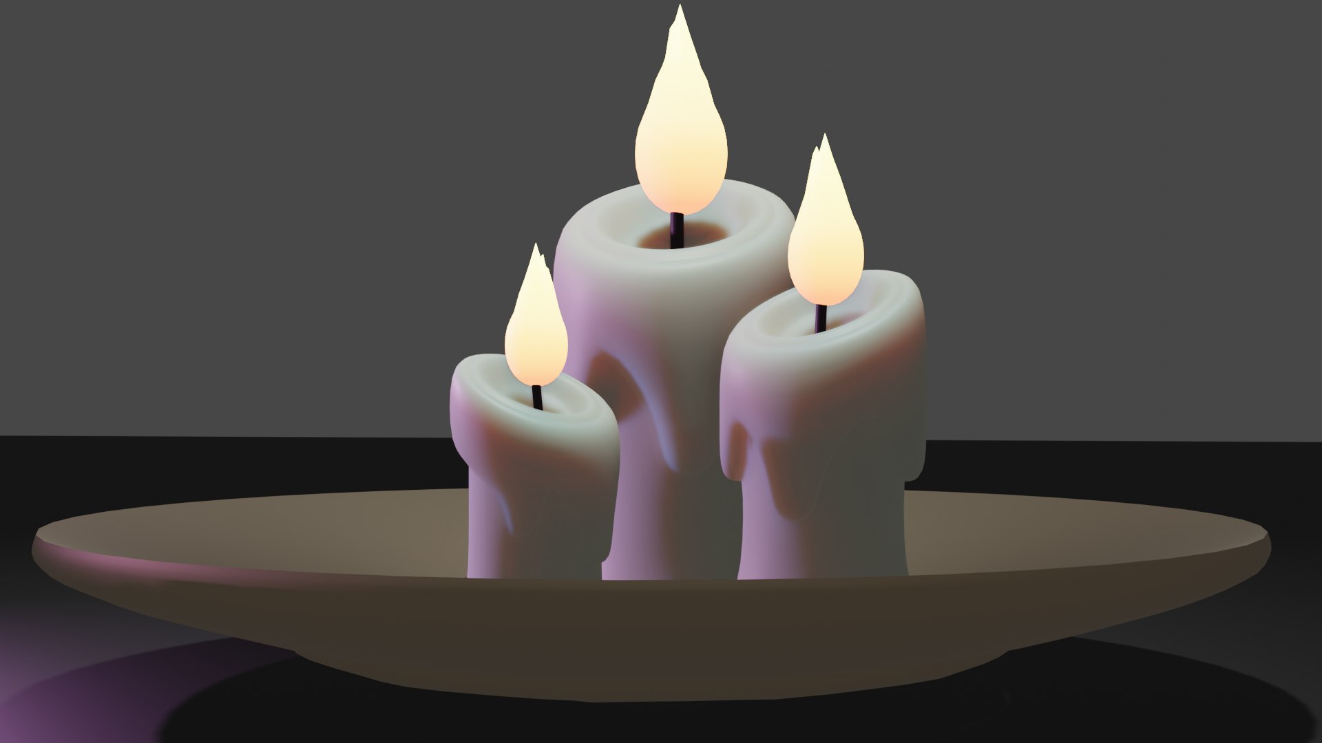 3D model Candle 3d object animation - TurboSquid 2027810