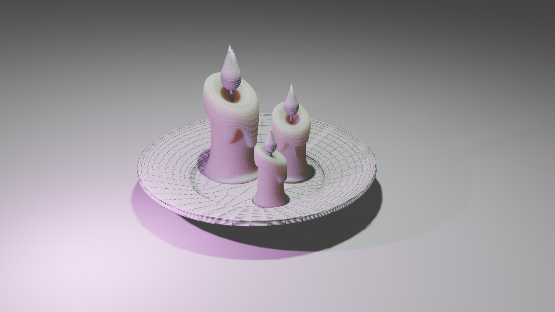 3D model Candle 3d object animation - TurboSquid 2027810