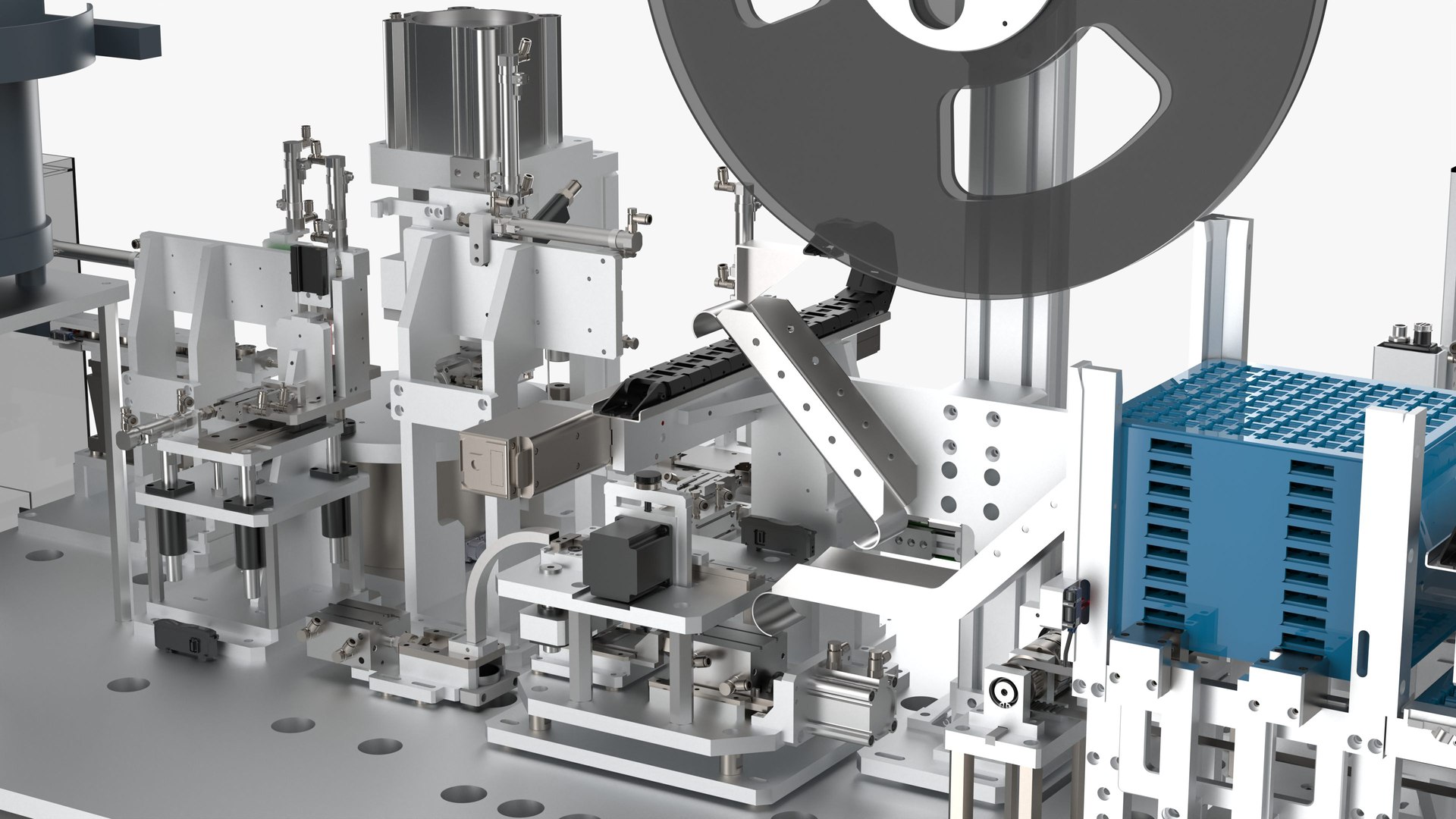Automatic Micro Motor Assembly Machine 3D - TurboSquid 2165149