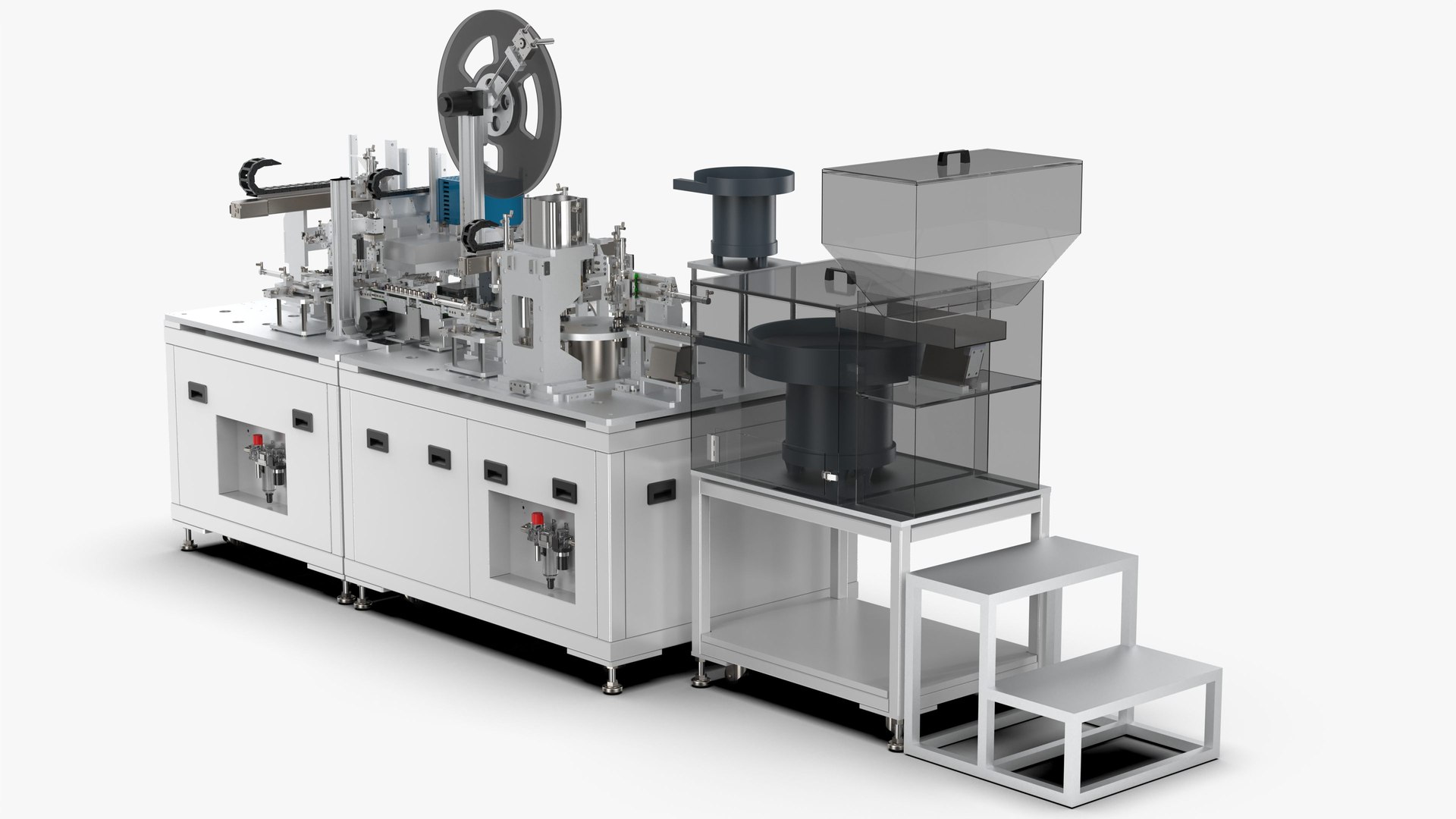 Automatic Micro Motor Assembly Machine 3D - TurboSquid 2165149