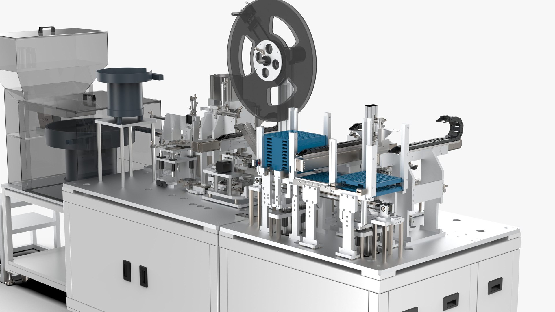 Automatic Micro Motor Assembly Machine 3D - TurboSquid 2165149