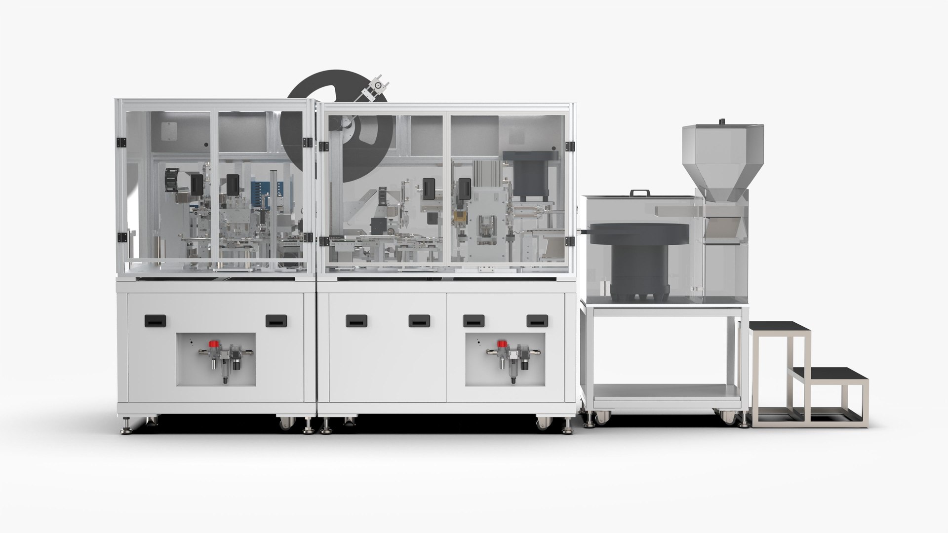 Automatic Micro Motor Assembly Machine 3D - TurboSquid 2165149