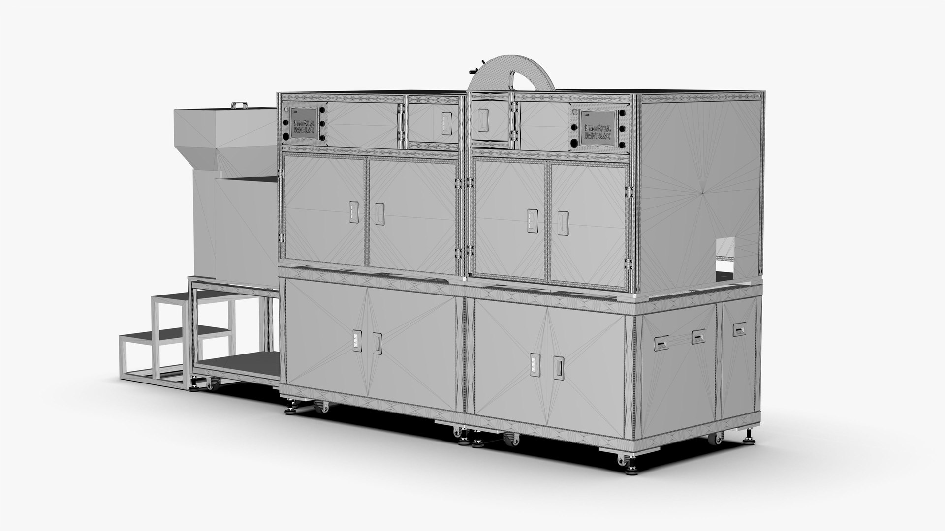 Automatic Micro Motor Assembly Machine 3D - TurboSquid 2165149