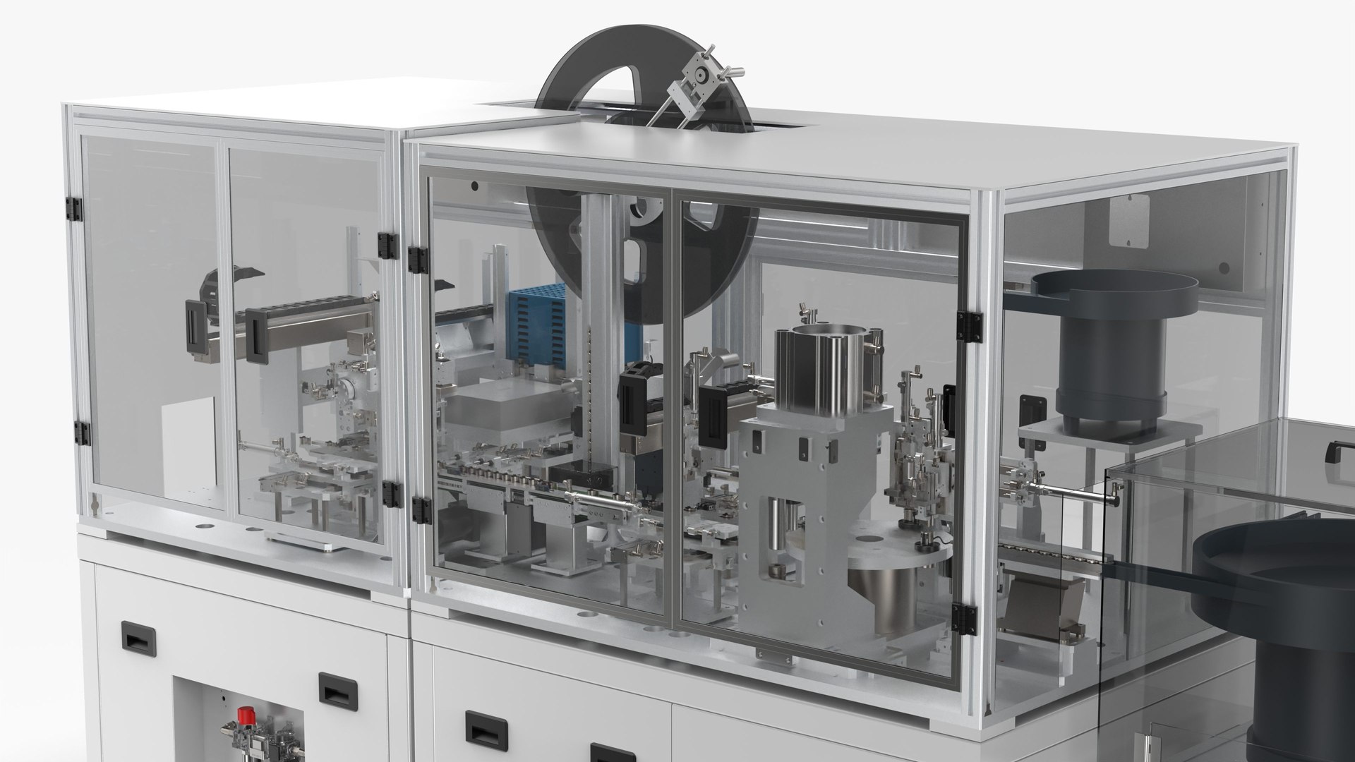 Automatic Micro Motor Assembly Machine 3D - TurboSquid 2165149