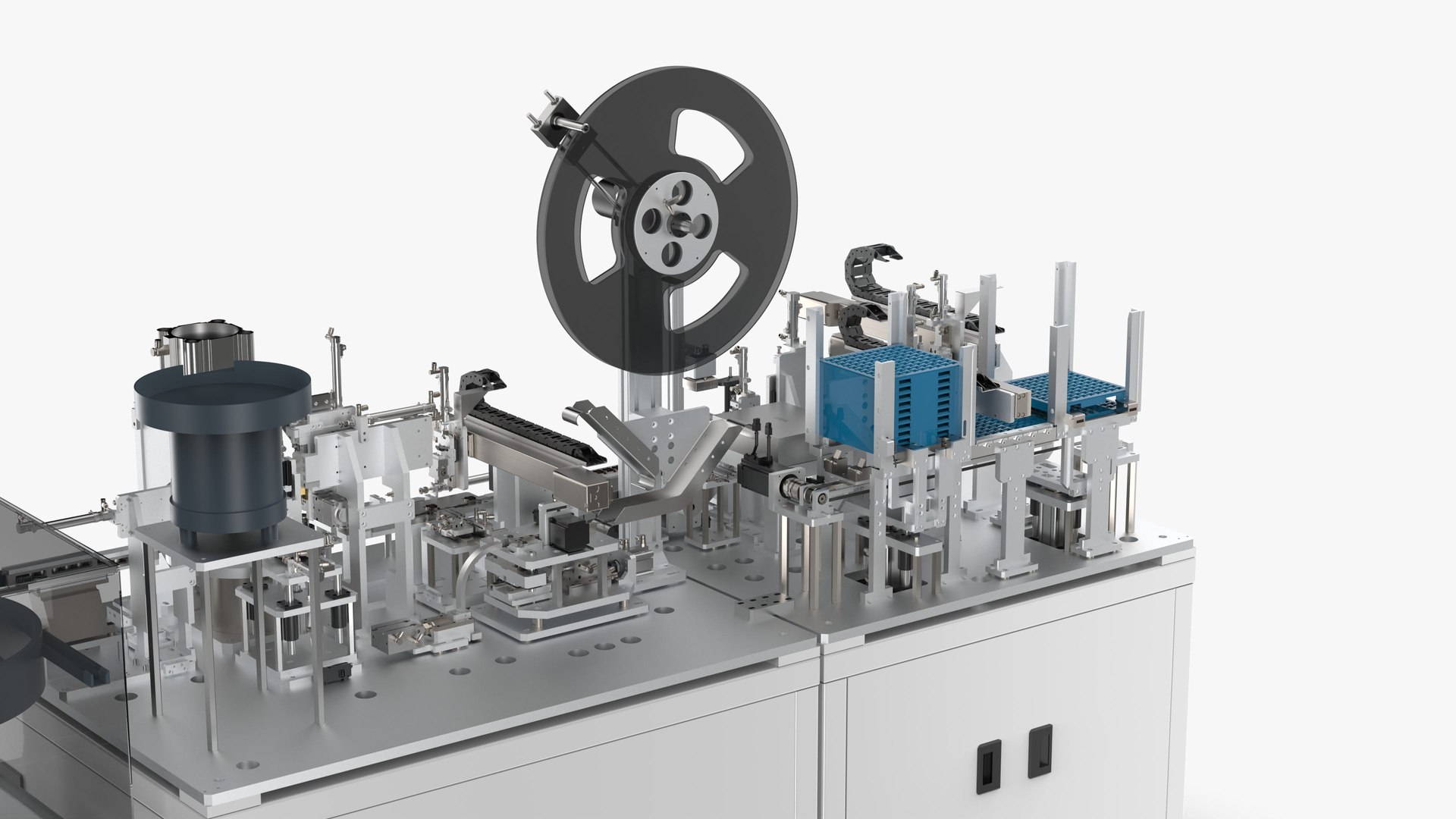 Automatic Micro Motor Assembly Machine 3D - TurboSquid 2165149