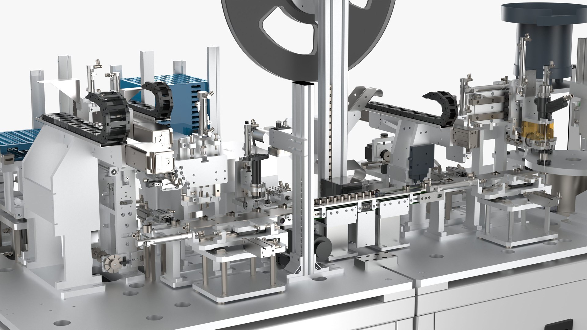 Automatic Micro Motor Assembly Machine 3D - TurboSquid 2165149