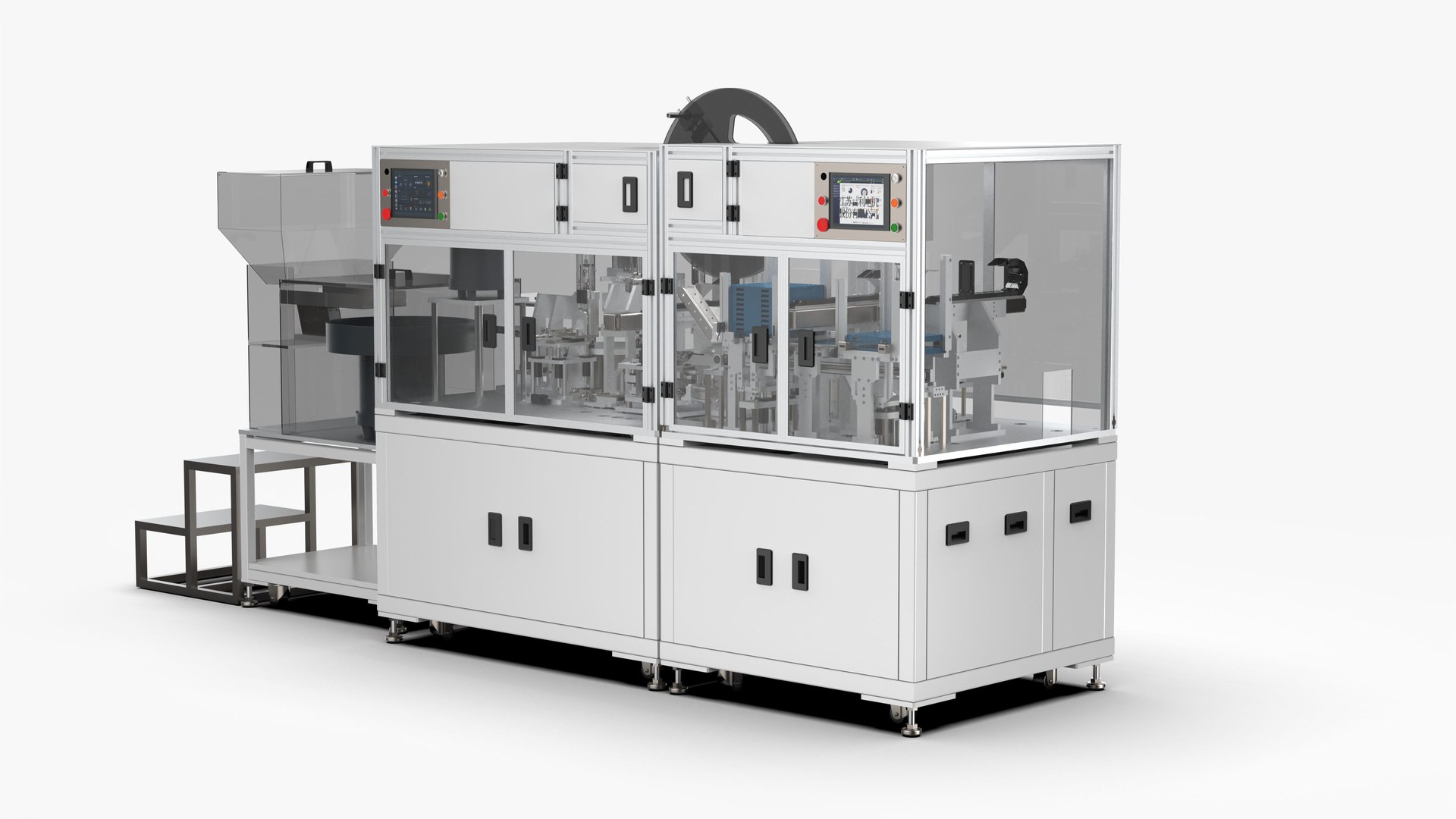 Automatic Micro Motor Assembly Machine 3D - TurboSquid 2165149