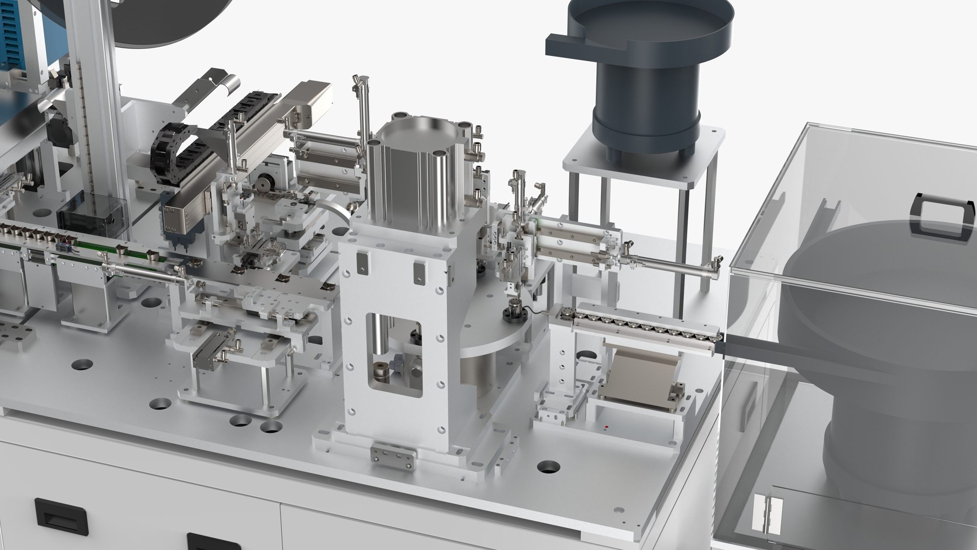 Automatic Micro Motor Assembly Machine 3D - TurboSquid 2165149