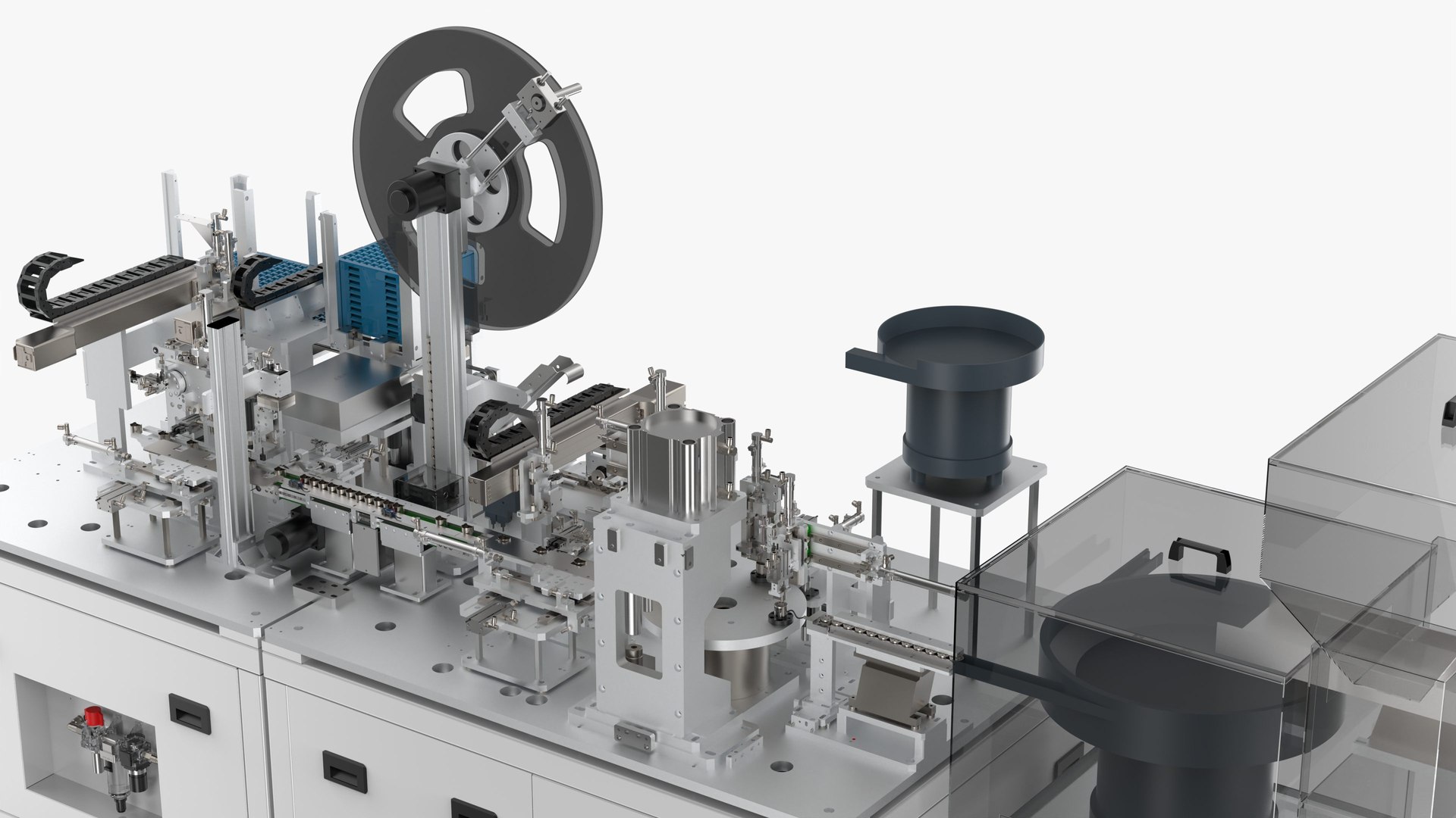 Automatic Micro Motor Assembly Machine 3D - TurboSquid 2165149