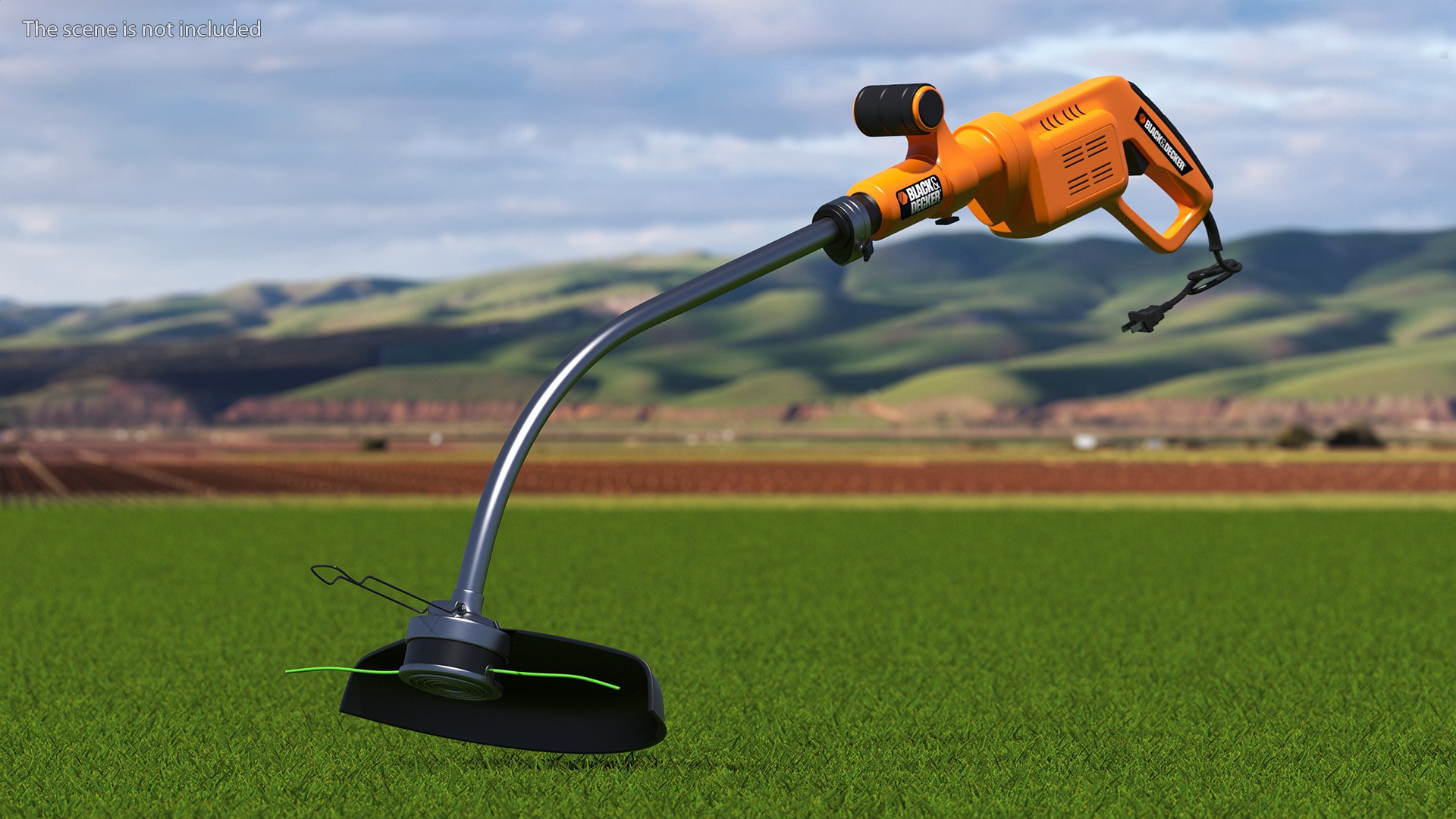 3D Model String Strimmer Black And Decker - TurboSquid 2205399