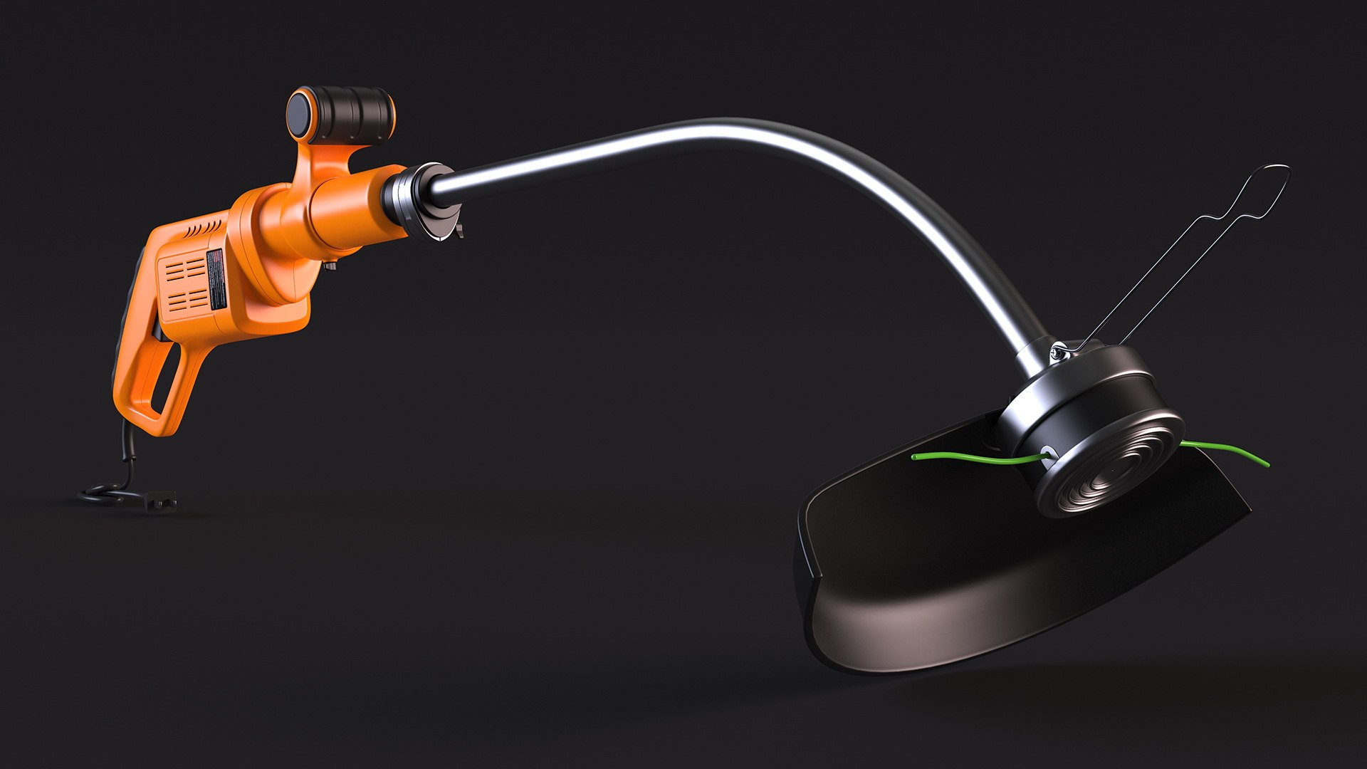 3D Model String Strimmer Black And Decker - TurboSquid 2205399