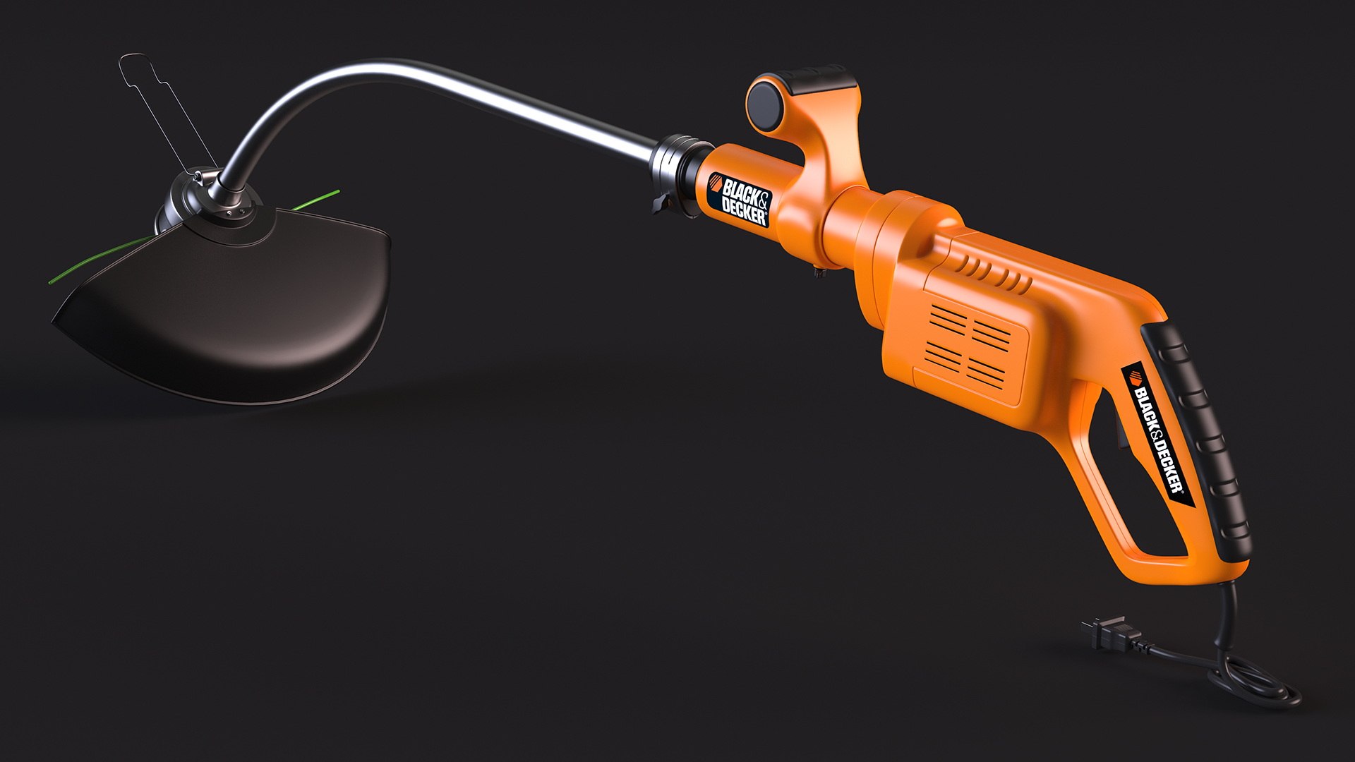 3D Model String Strimmer Black And Decker - TurboSquid 2205399