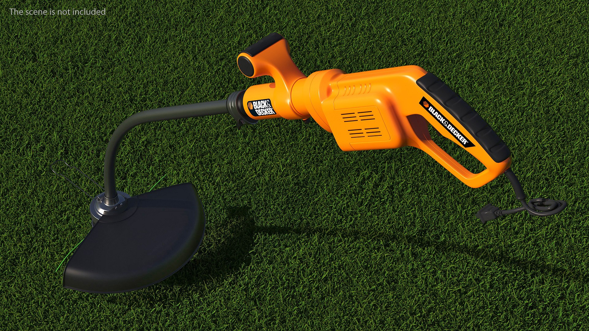 3D Model String Strimmer Black And Decker - TurboSquid 2205399