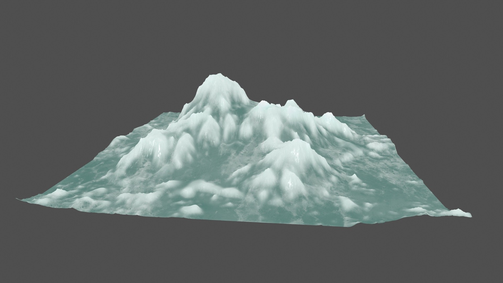 Ice Iceberg Model - TurboSquid 1272387