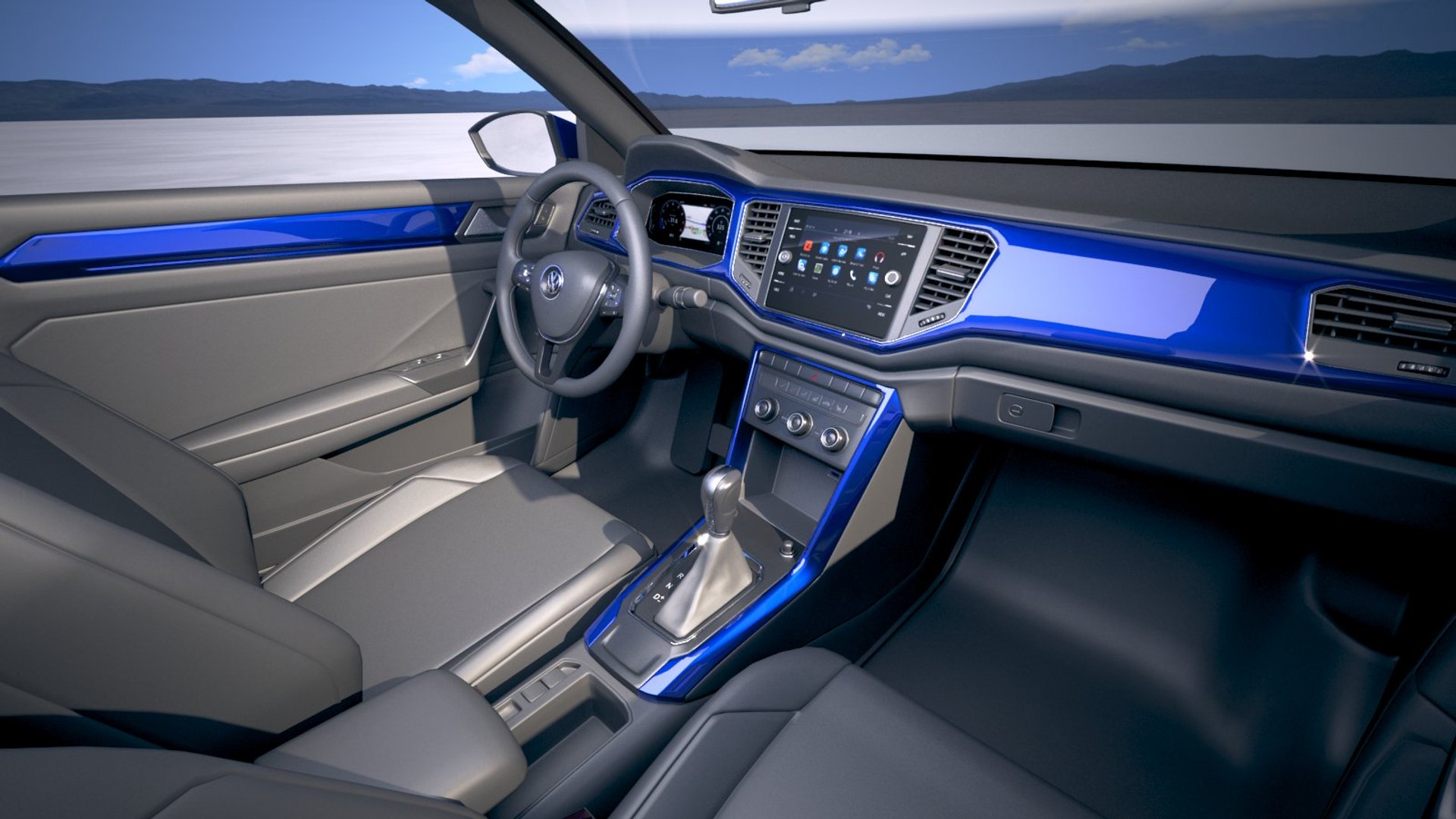 Volkswagen t-roc cabrio 3D model - TurboSquid 1449404