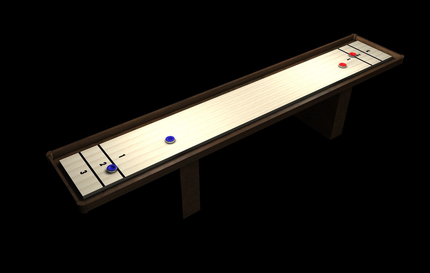 3d Shuffleboard Shuffle Board