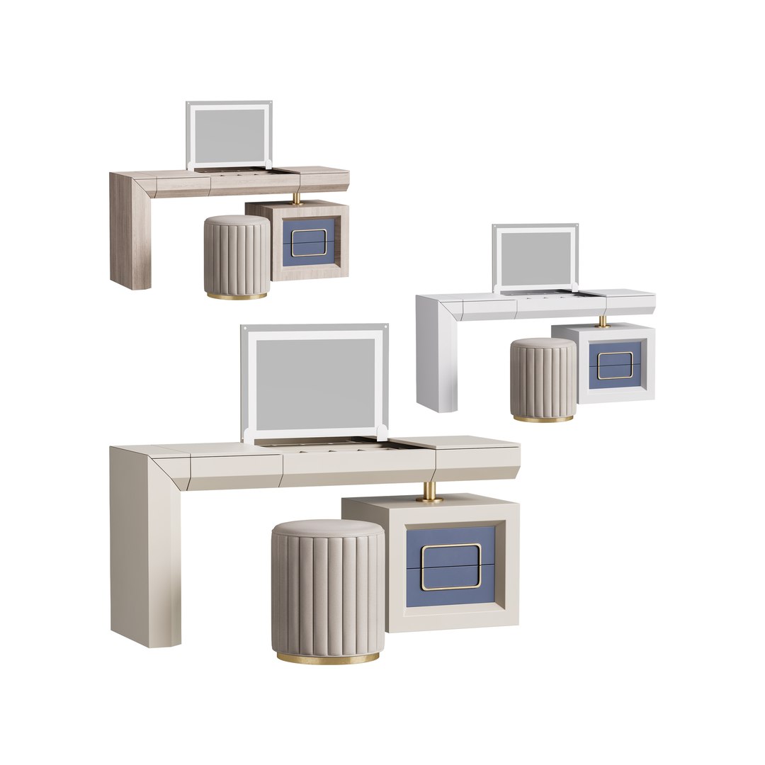 3D Dressing Table 02 Model - TurboSquid 2346970