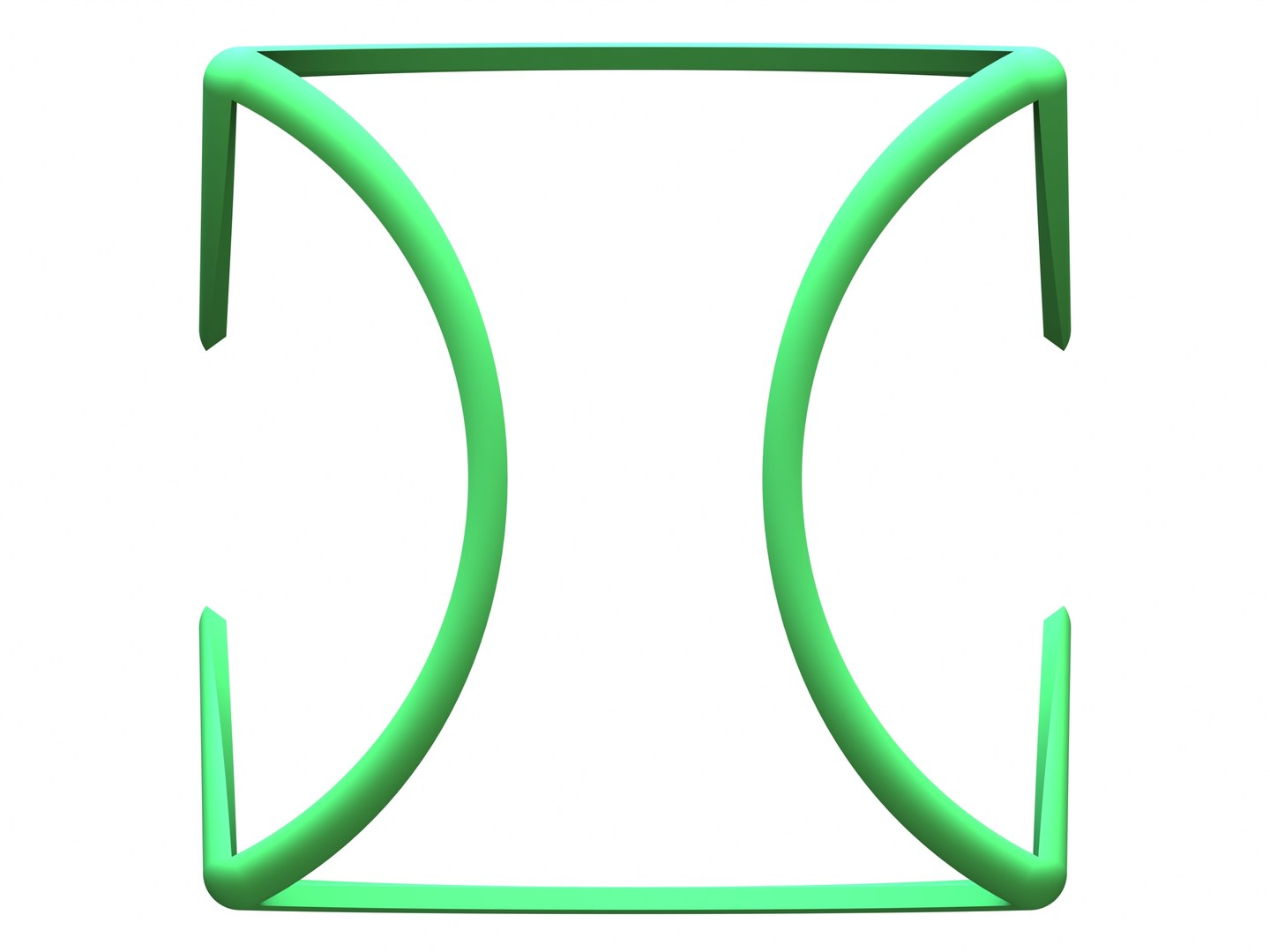 Wireframe Shape Geometric Twisted Cube 3D - TurboSquid 2162750