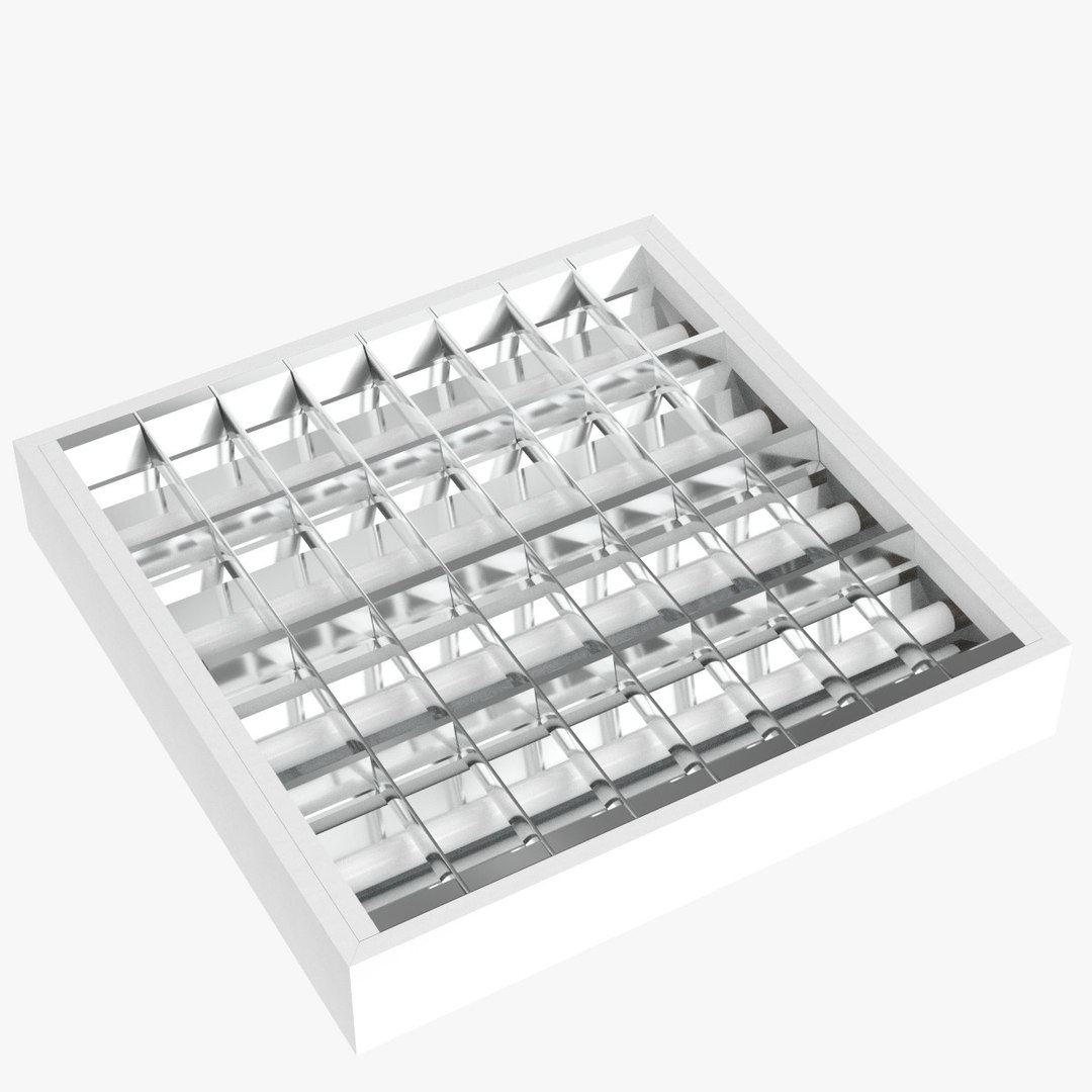 3D Recessed Modular Ceiling Lamp - TurboSquid 2183528