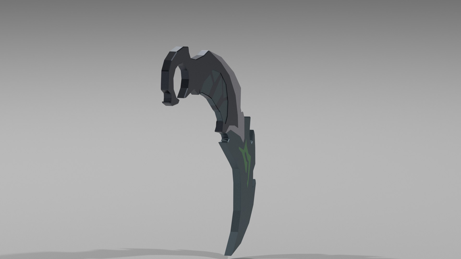 Valorant Kerambit River 3D - TurboSquid 2113019