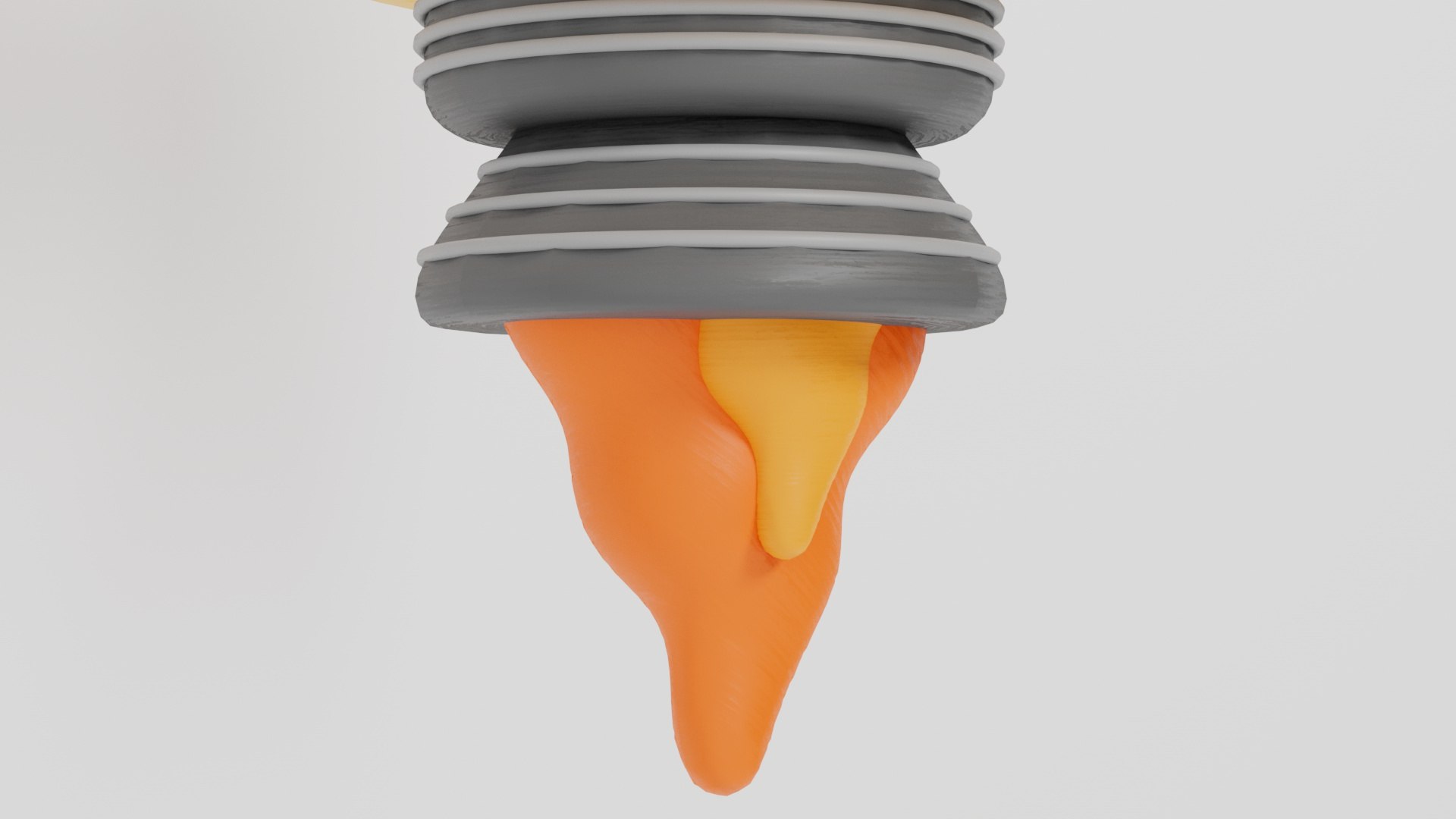 Colorful And Cute Rocket 3D - TurboSquid 1966661